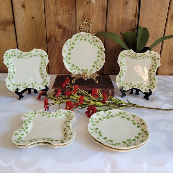 Shamrock Plates - Etsy