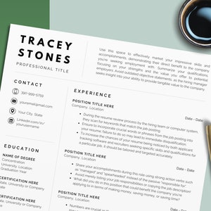 Creative Resume - Curriculum Vitae With Cover Letter, Canva Resume ...