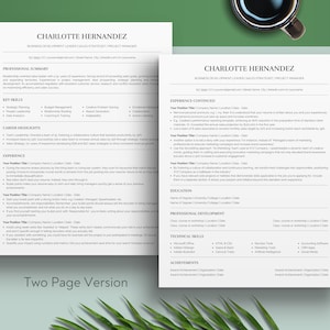ATS Friendly Resume Template Creative ATS Resume With Cover Letter ...