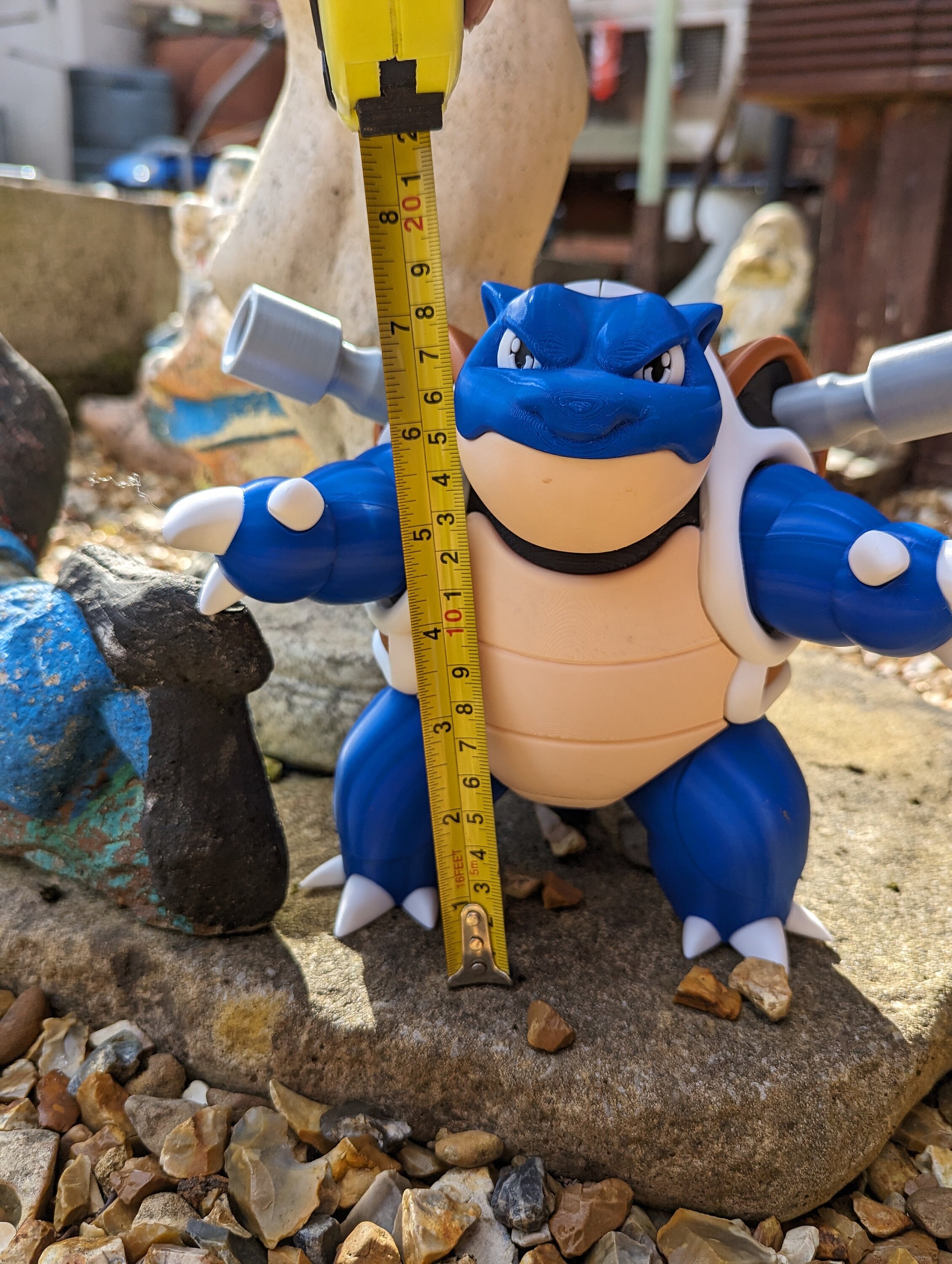 Blastoise 3d Printed Model. Larger Model Size Large - Etsy