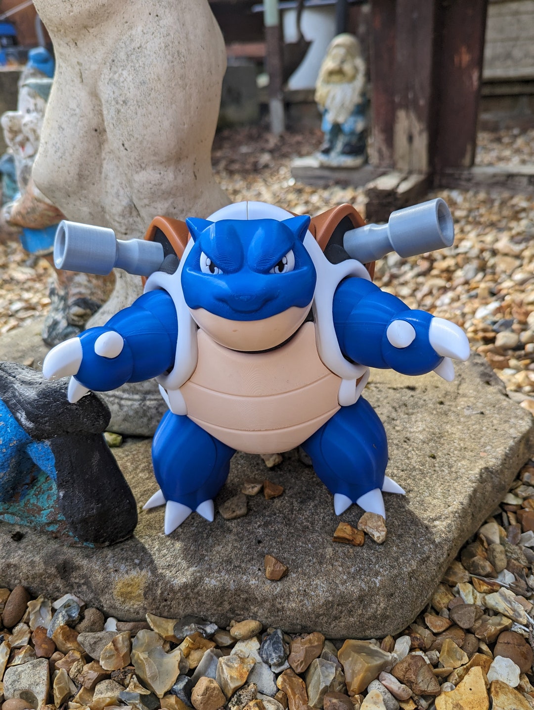 Blastoise 3d Printed Model. Larger Model Size Large - Etsy