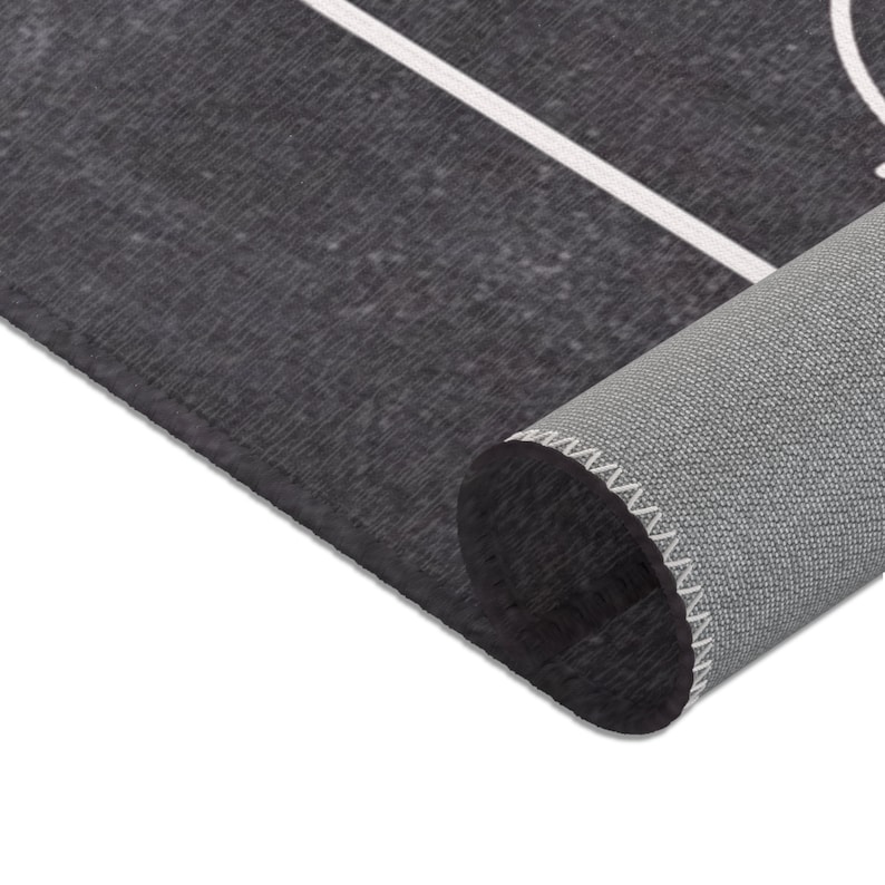 Hockey Rink Chalk Design With Plays Area Rug | Man Cave Decor | Gift ...