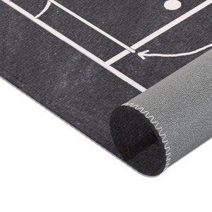 Hockey Rink Chalk Design With Plays Area Rug | Man Cave Decor | Gift ...