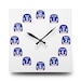 New York Rangers Wall Clock | Hockey Wall Décor | Rangers Fan Gift ...