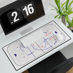 Hockey Rink Desk Pad - Etsy