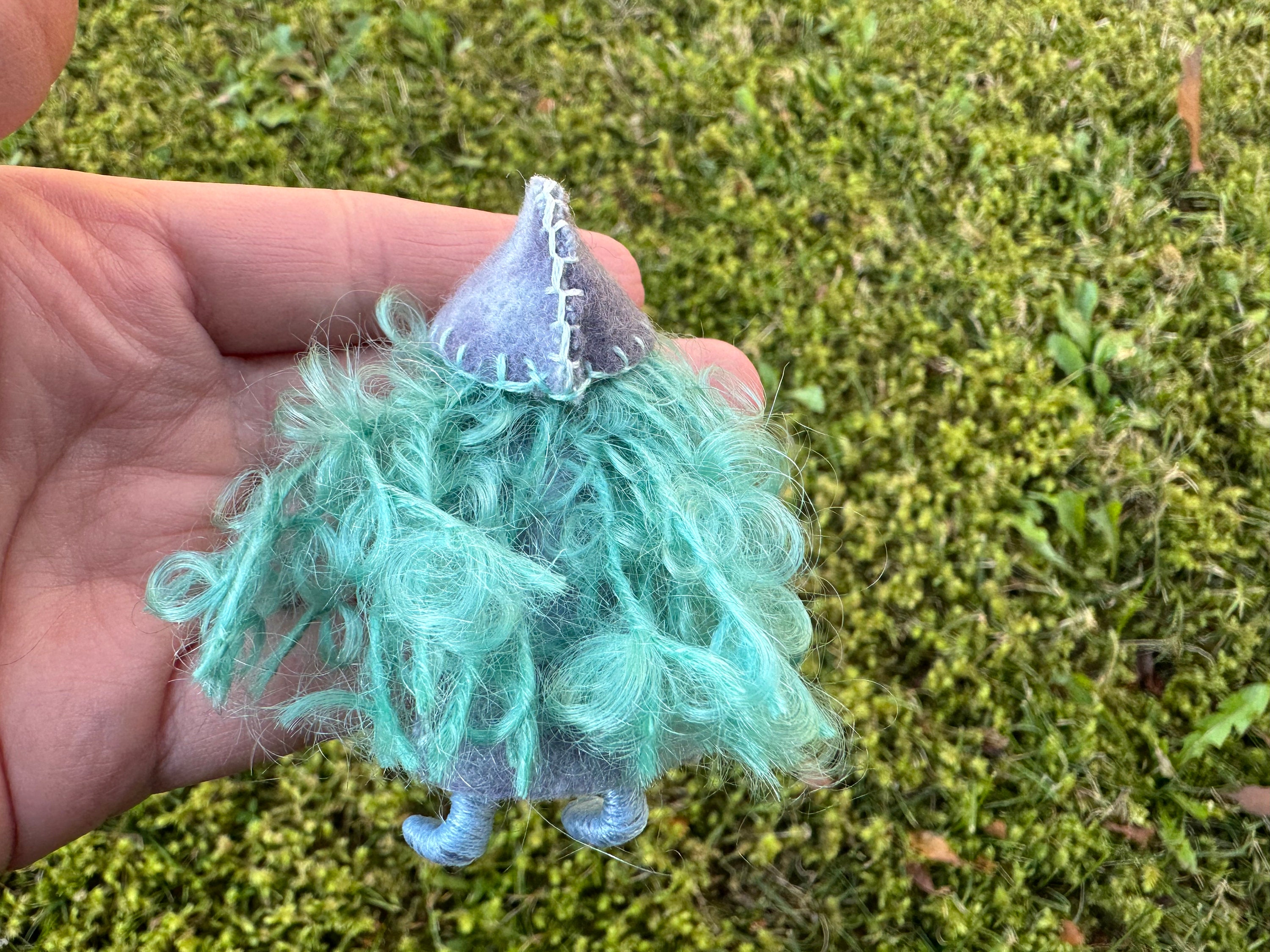 Stormy the Little Ocean Pixie Bendy Doll Waldorf Toy Dollhouse Fae ...