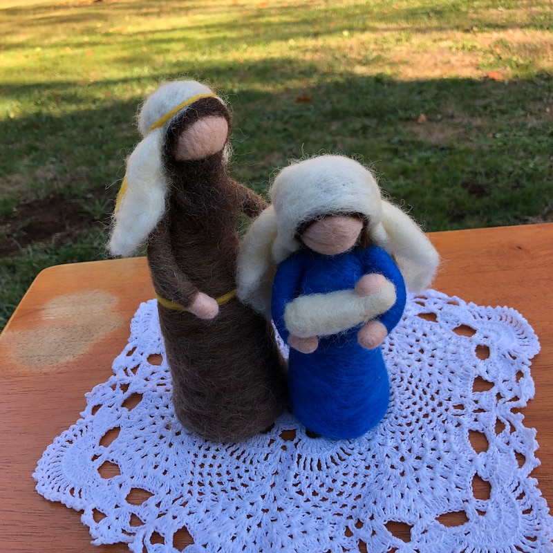 Felted Nativity - Etsy