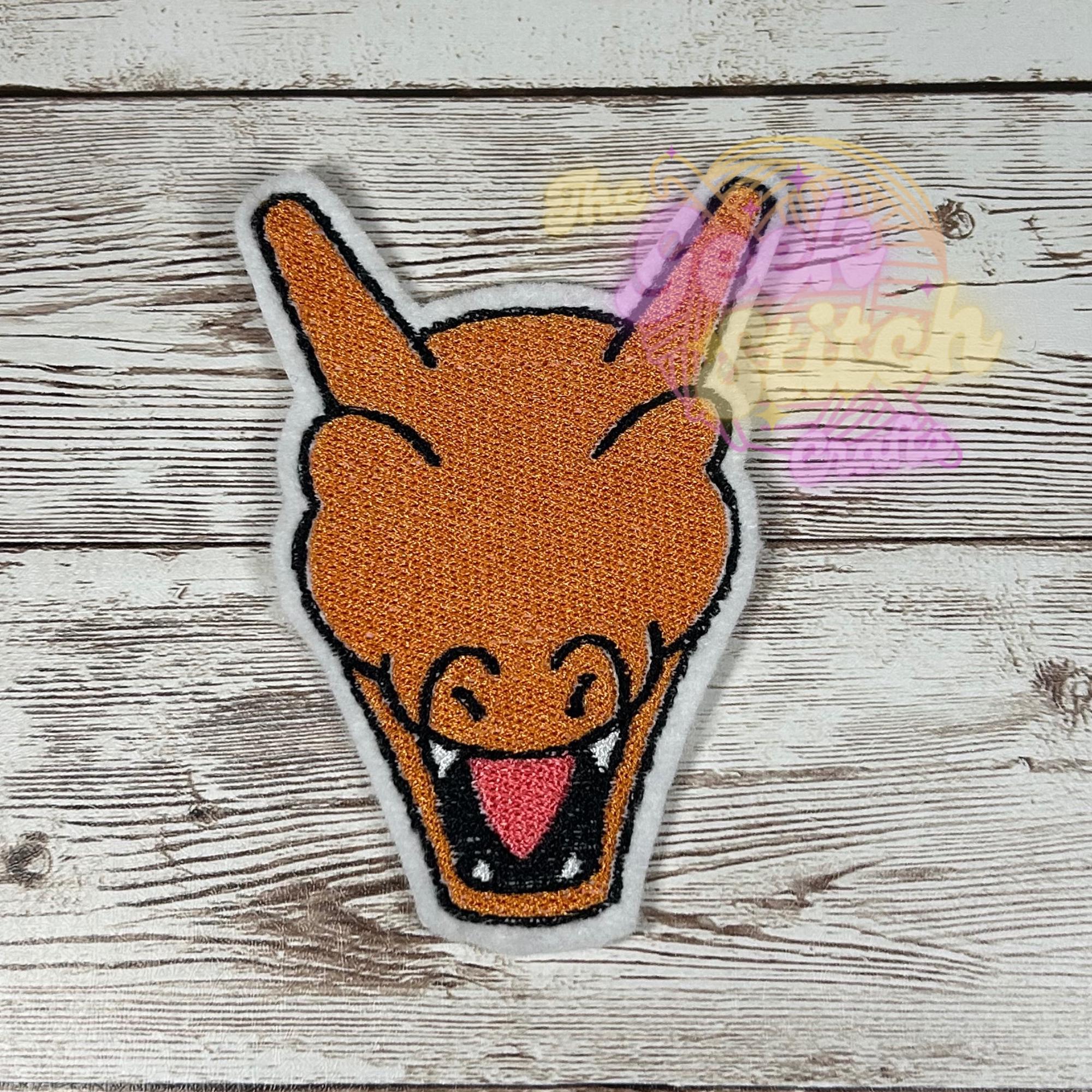 Charizard Face Design Digital Machine Embroidery File - Etsy