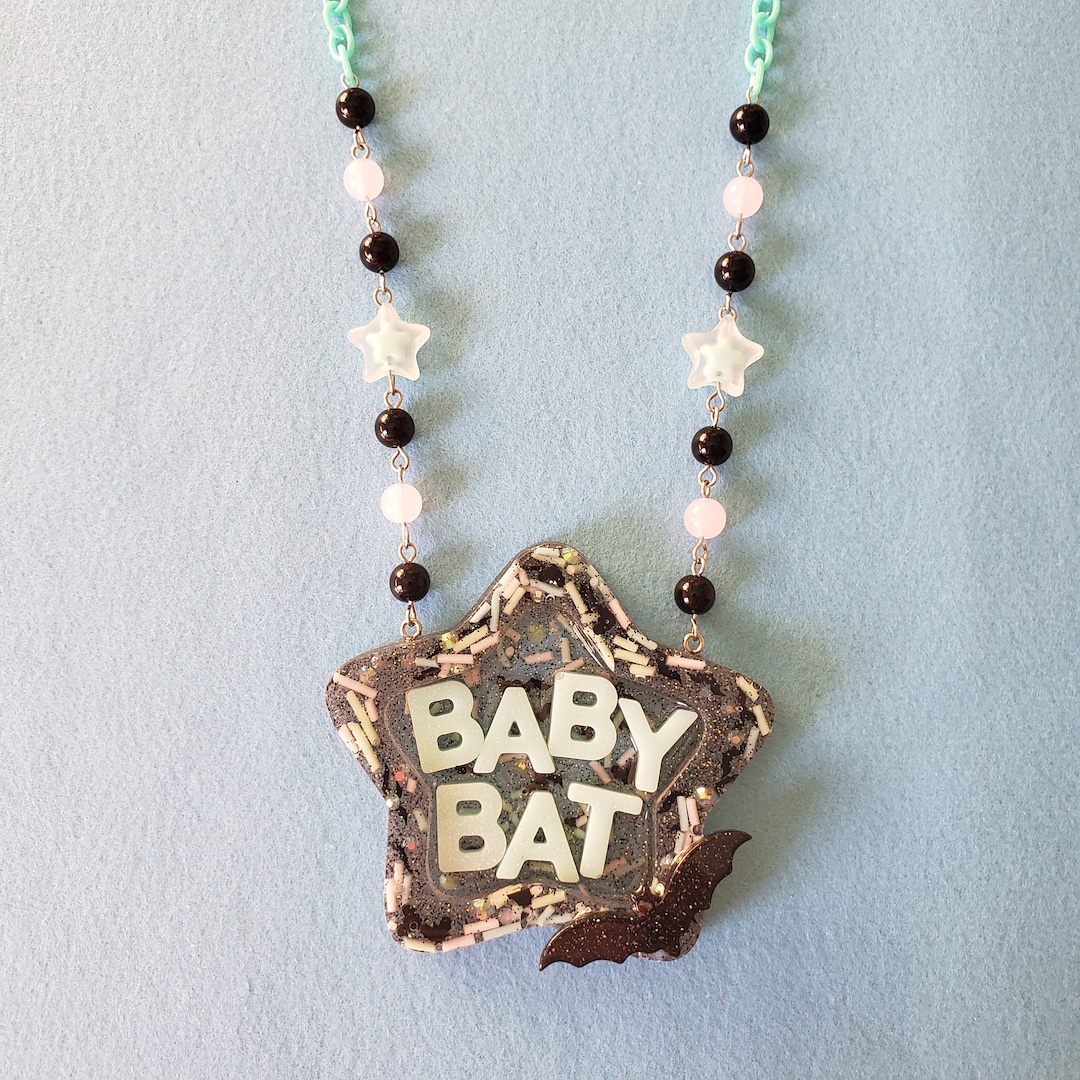 Jumbo Star Resin Statement Necklace - Kawaii Goth Accessory - Etsy