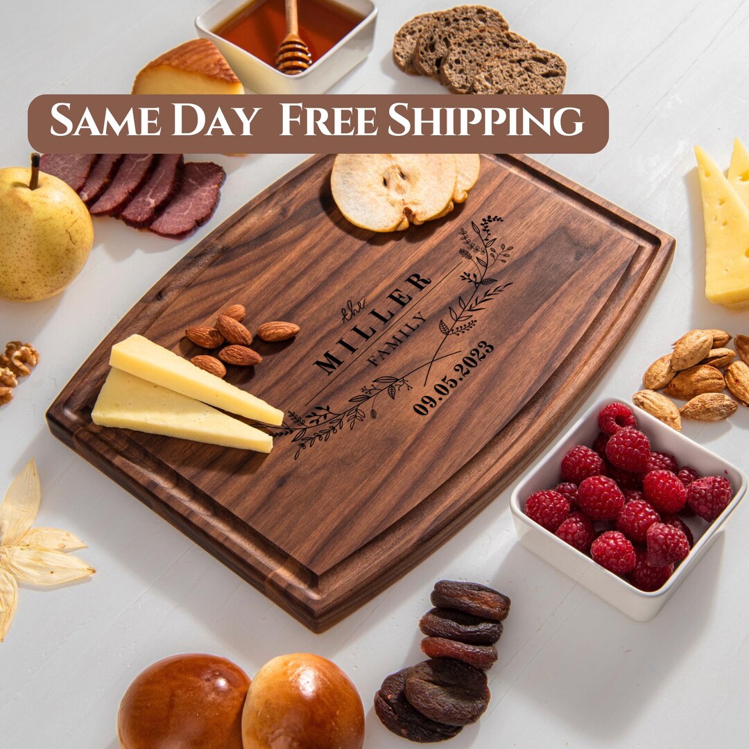 Personalized Cutting Board, Custom Cheese Board, Personalized Gifts ...