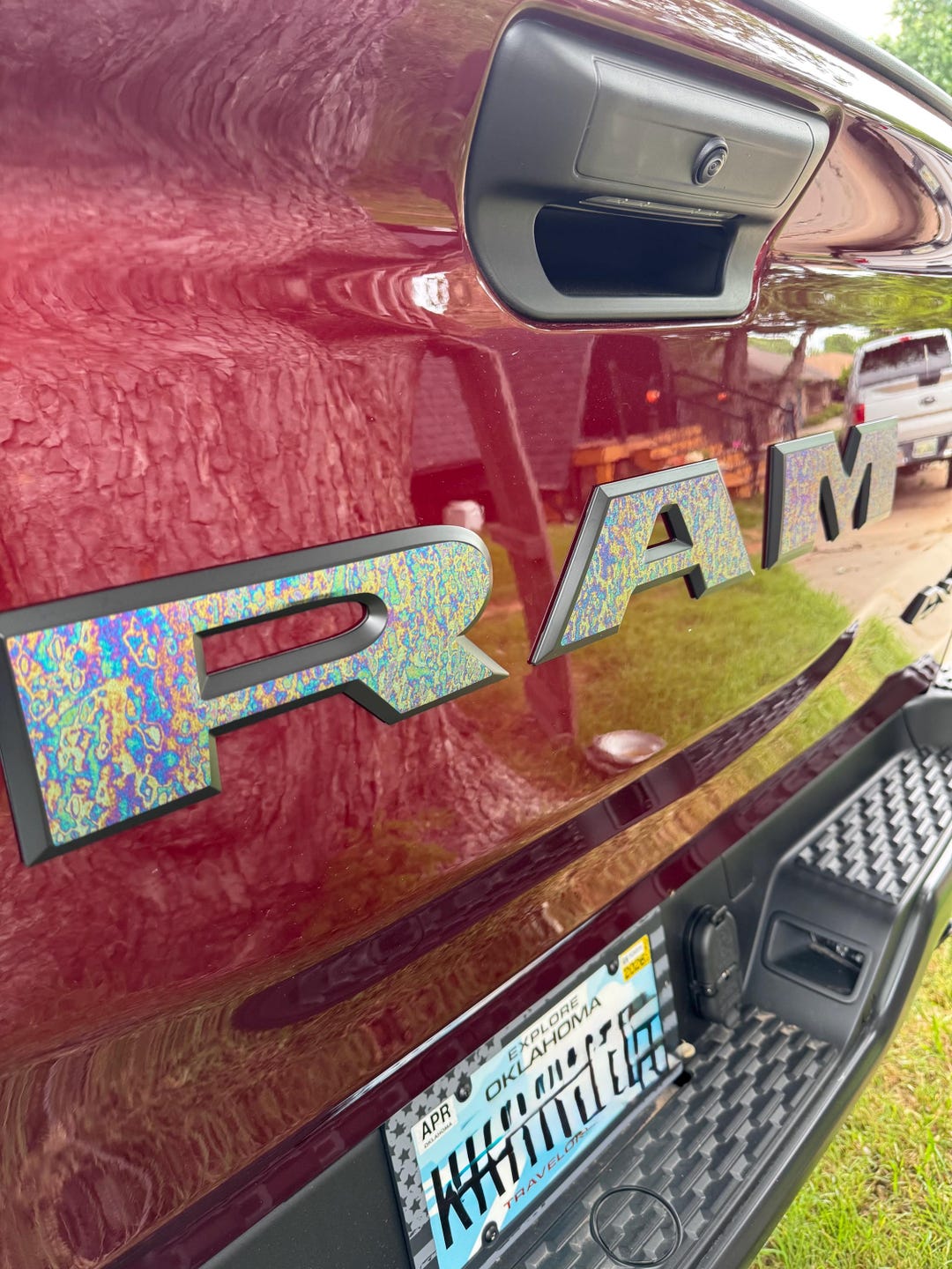 CUT TEMPLATE: 2025 RAM 1500-tailgatenameplate-mopar-68282762aa - Etsy
