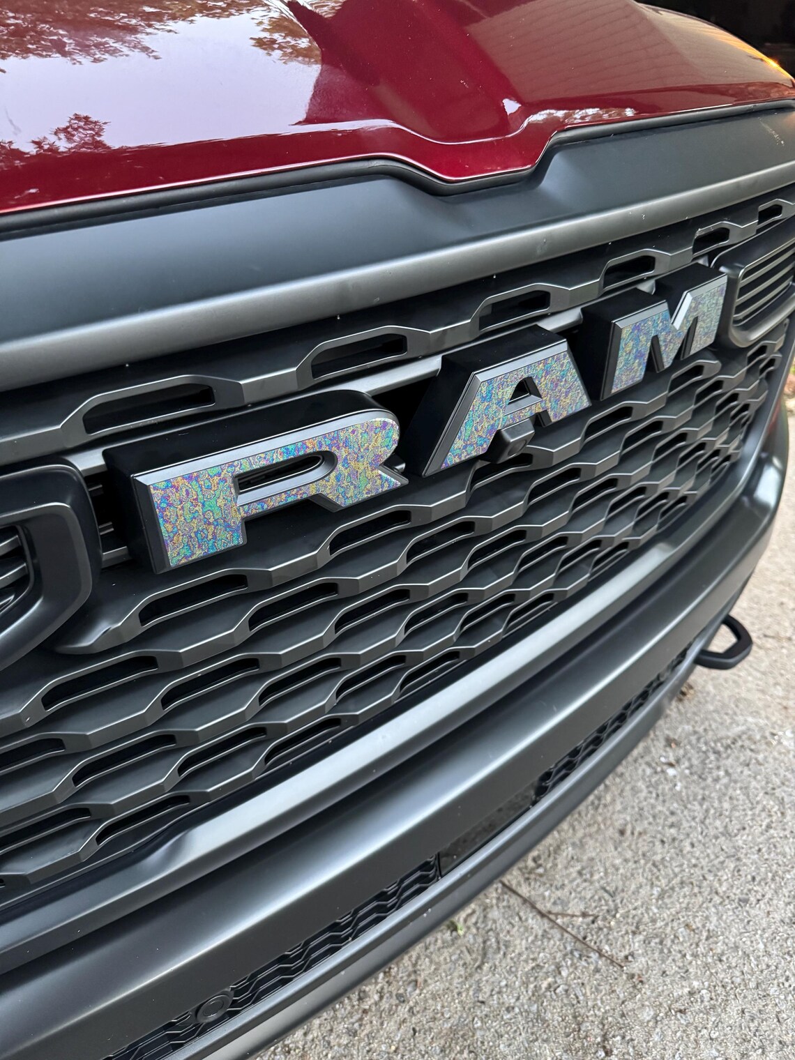 CUT TEMPLATE: 2025 RAM 1500-grilleapplique-mopar Cut Template - Etsy