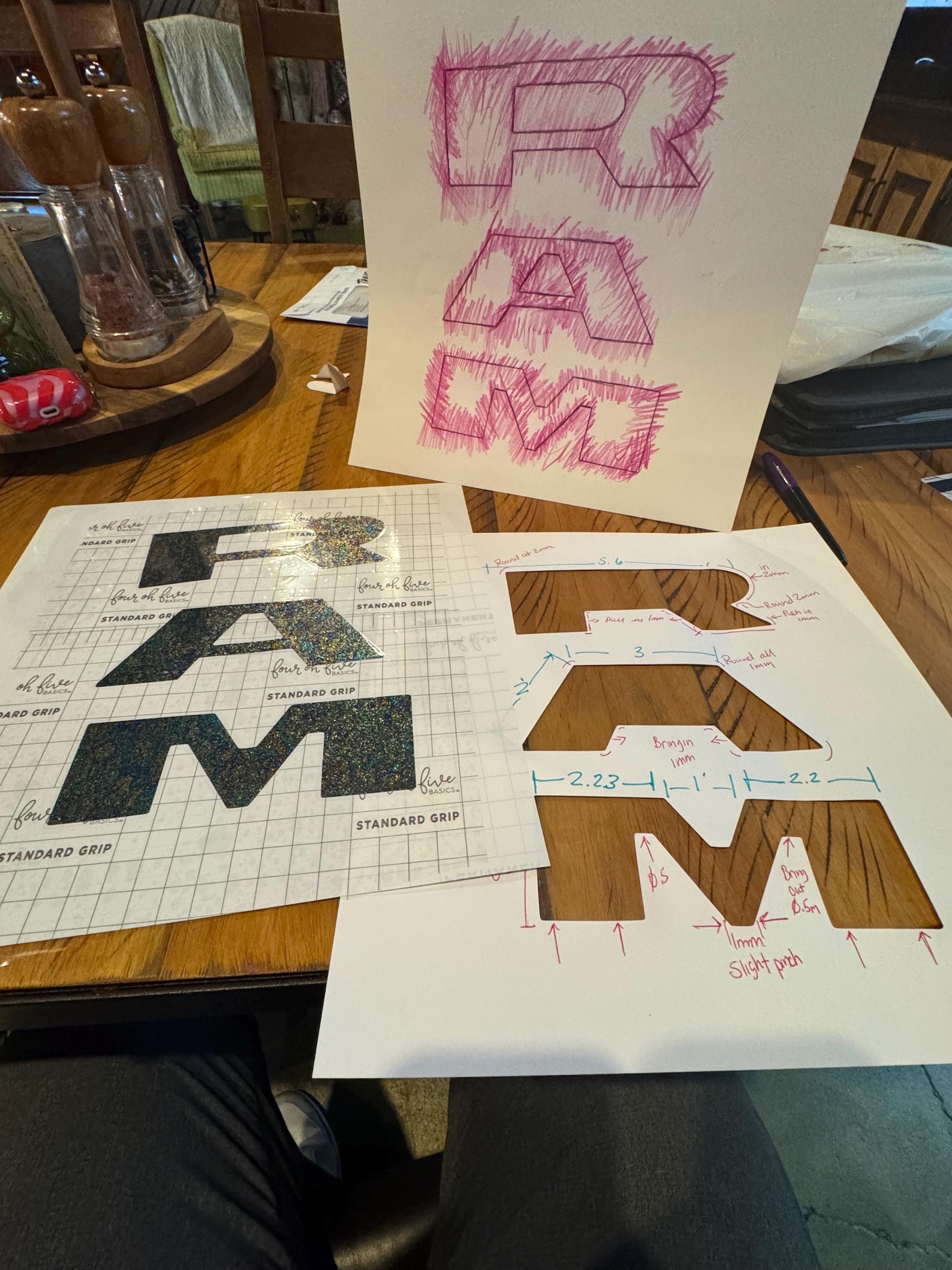 CUT TEMPLATE: 2025 RAM 1500-grilleapplique-mopar Cut Template - Etsy