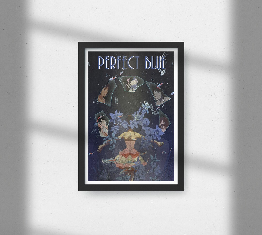Perfect Blue Poster - Etsy