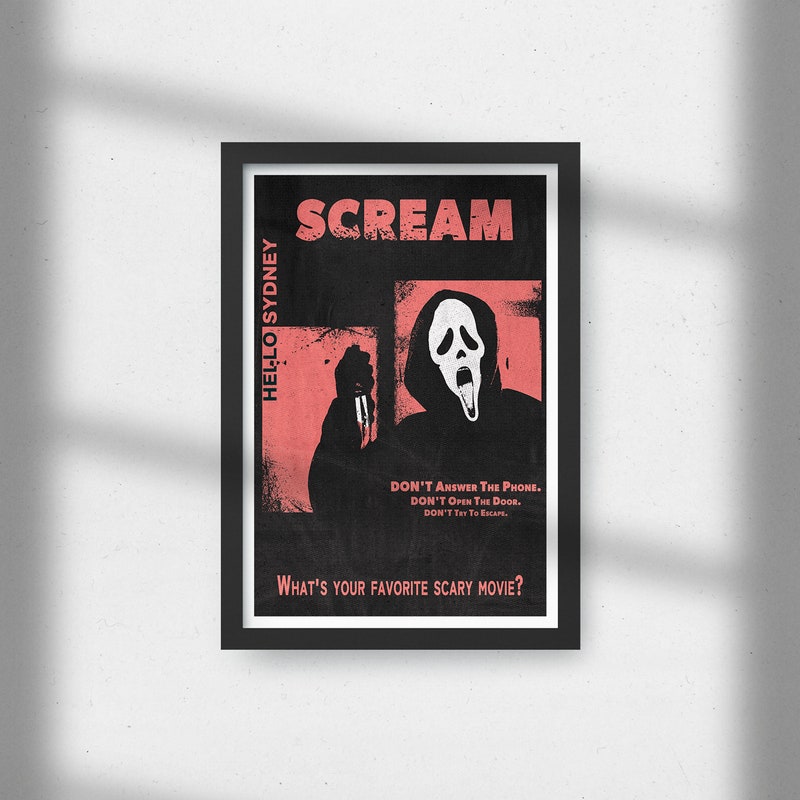 Scream Movie Posters - Etsy