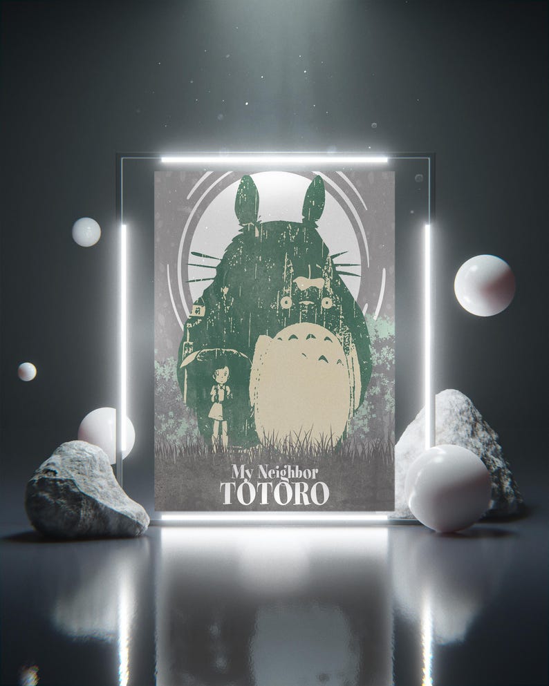 My Neighbor Totoro Poster - Etsy
