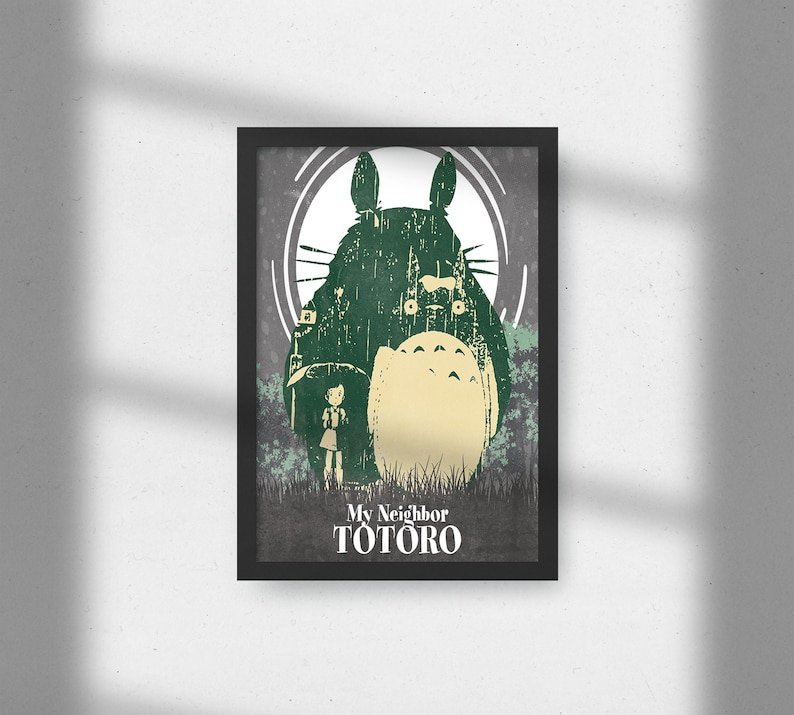 My Neighbor Totoro Poster - Etsy