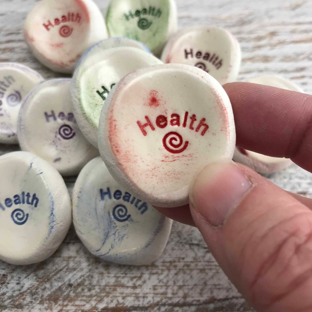 Health Stones Worry Stones, Inspirational Word Stones, Rocks 1-1000 Qty ...