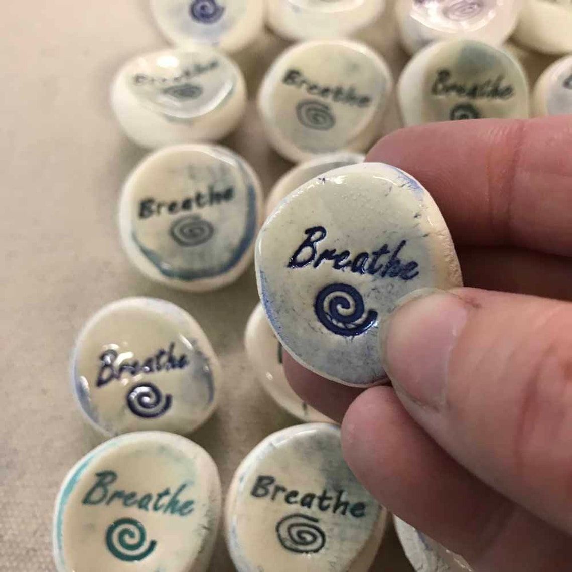 CUSTOM WORRY STONES, Your Logo, Personalized Words & Dates. What Do You ...