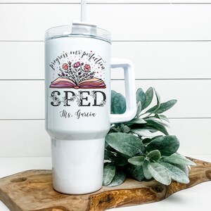 SPED Teacher Tumbler, Special Education Teacher Gifts, Special Ed ...