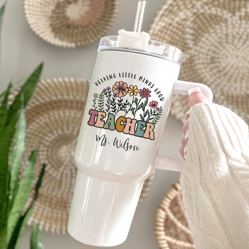 Personalized Teacher Cup - Etsy