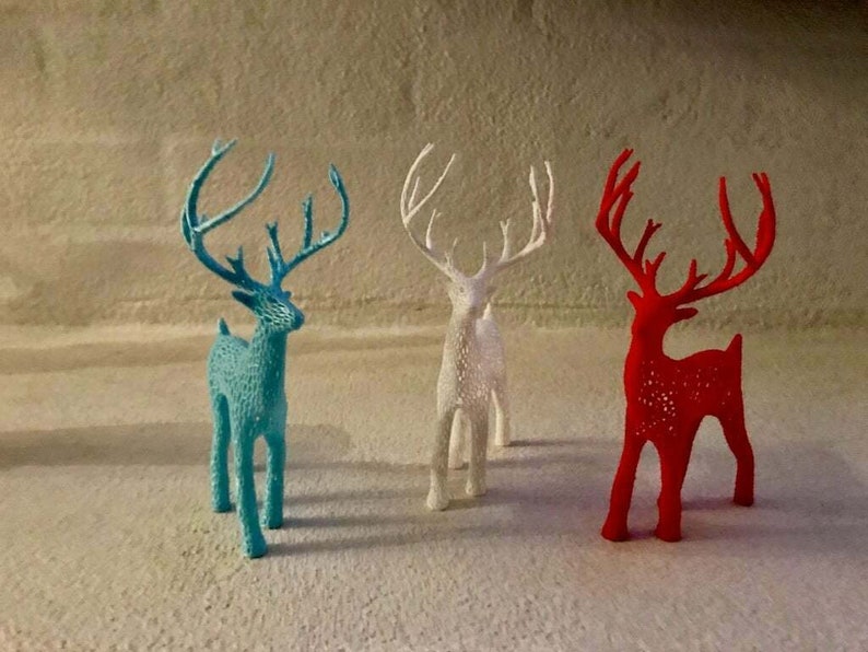 3D Deer Print File, 3D Cute Deer STL, Deer Decor STL File, Laying Deer ...