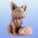 3D Cute Fox STL File, 3D Cute Fox Printing File, Gift for Him, Ready to ...