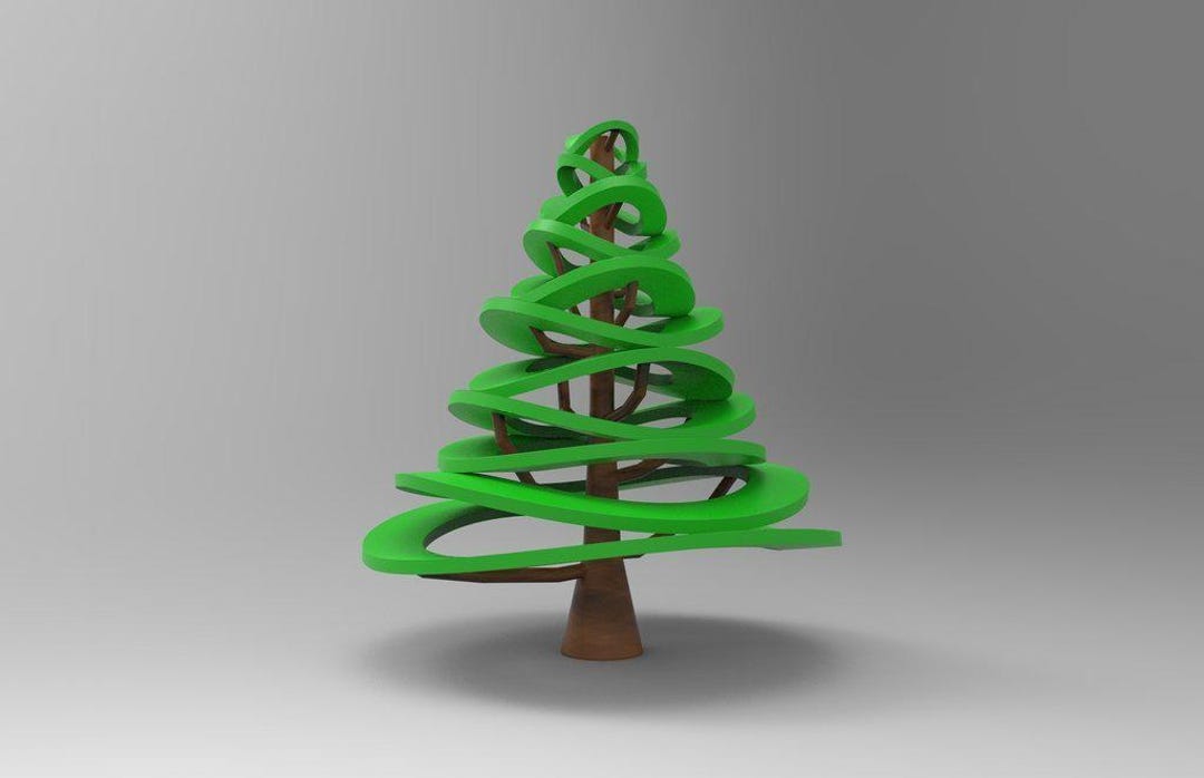 3D Christmas Tree STL File, 2025 Christmas Tree Print File, 3D ...