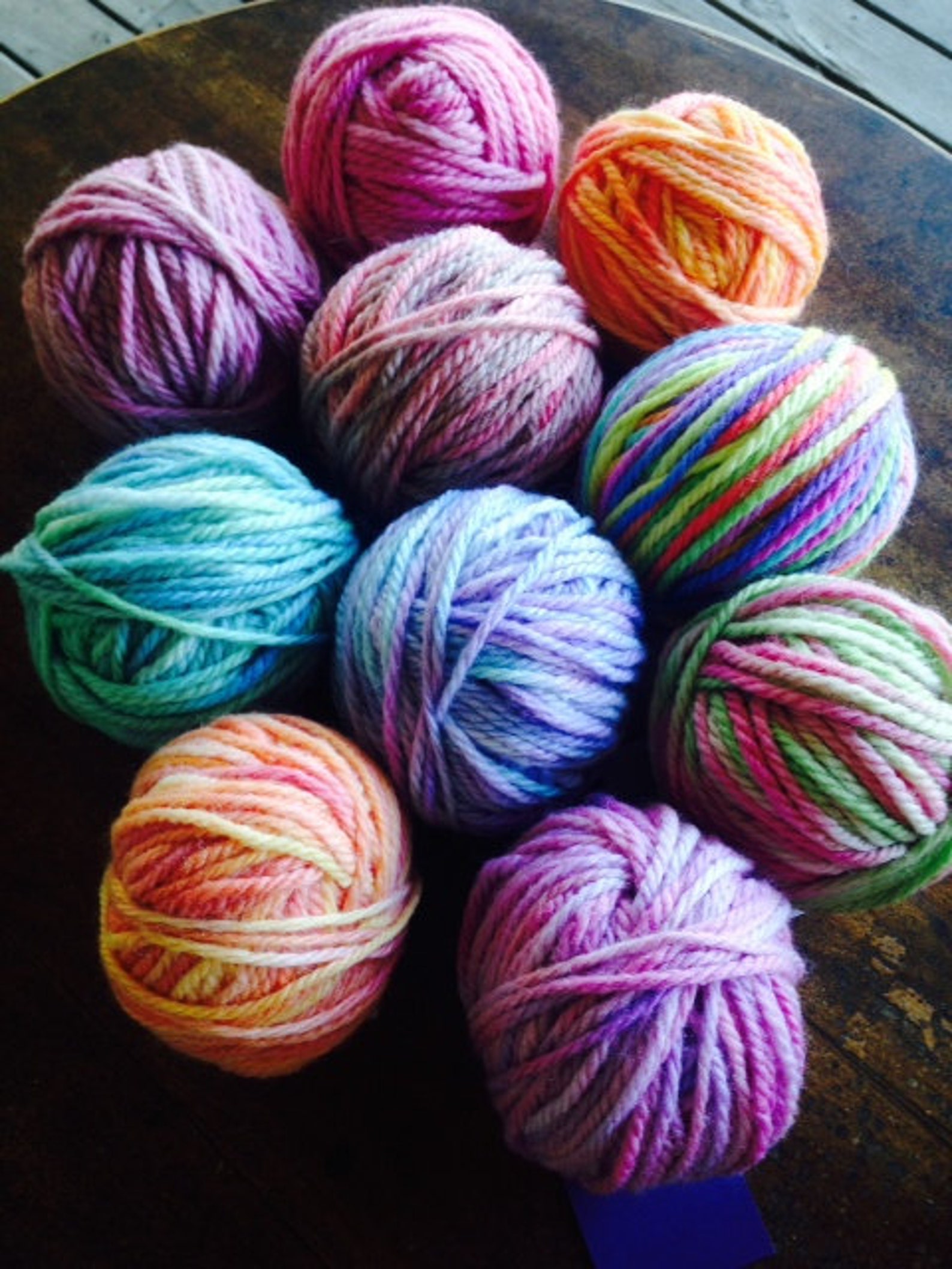 Hand Dyed Wool Wool Pack 16ply Wool Knitting Wool | Etsy