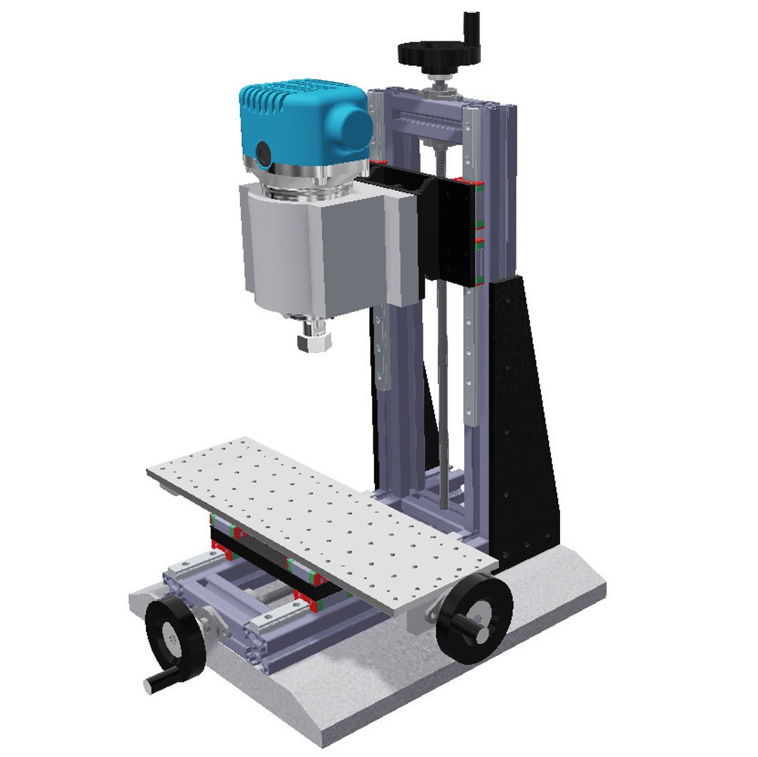 Extremely Robust Mini VERTICAL MILLING MACHINE for Metal - Detailed ...