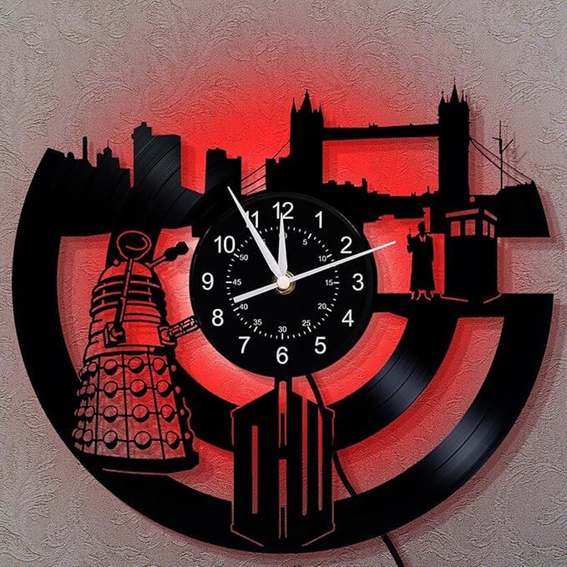 Doctor Who Clock - Etsy