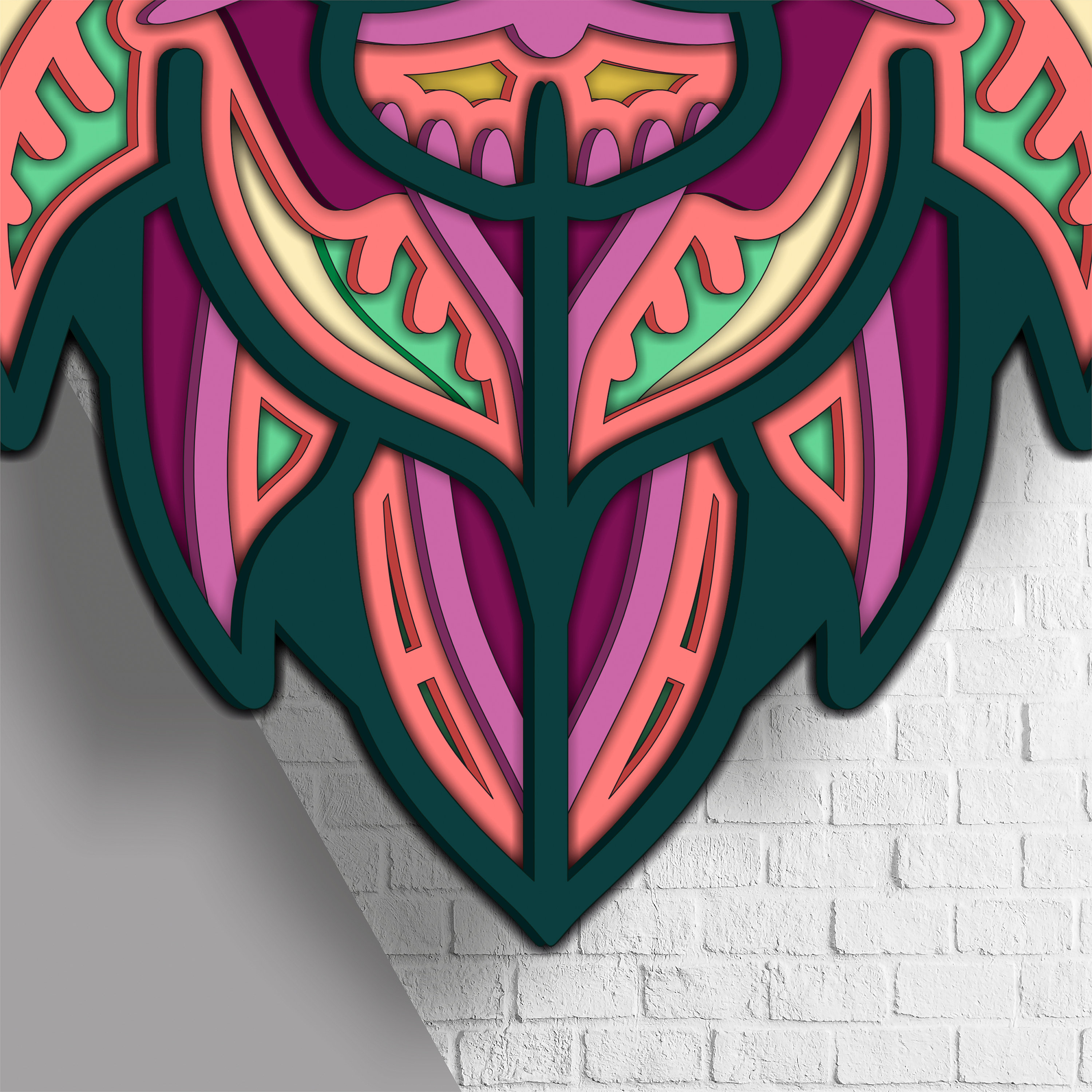 Lion Mandala SVG, Lions Design, Animal Laser Cut File, Instant Digital ...