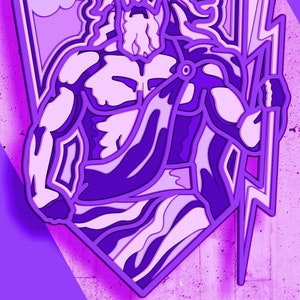 Zeus SVG, Greek Gods PNG, Mythology Svg, Ancient Greece Png, 3D Layered ...