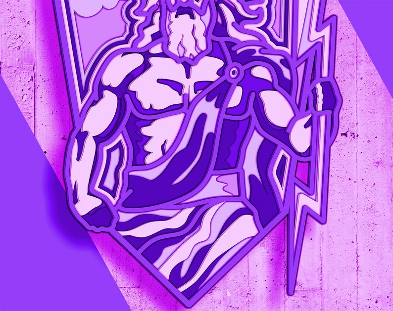 Zeus SVG, Greek Gods PNG, Mythology Svg, Ancient Greece Png, 3D Layered ...