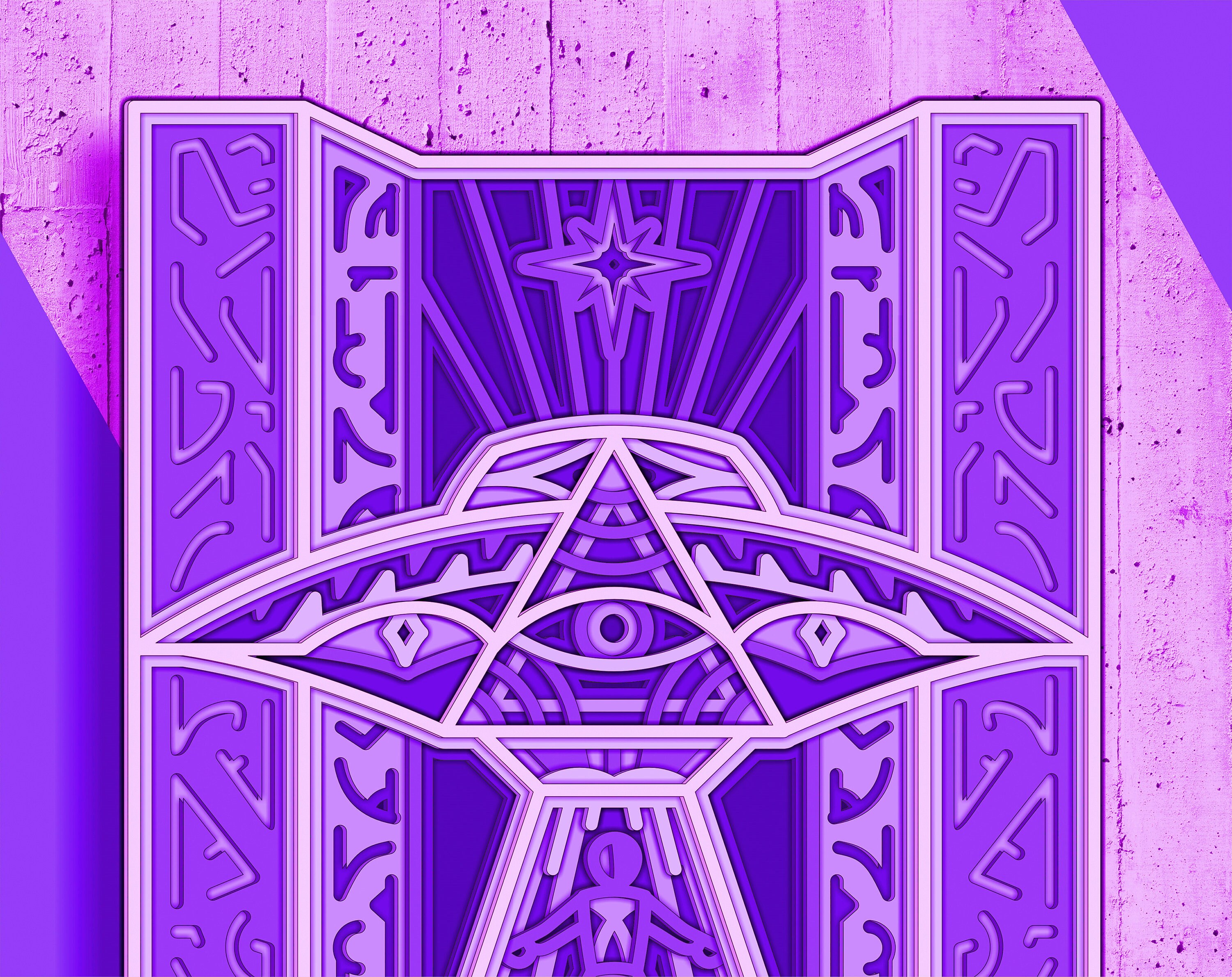 UFO Layered SVG, Alien Designs, Laser Cut Glowforge Files, Instant ...