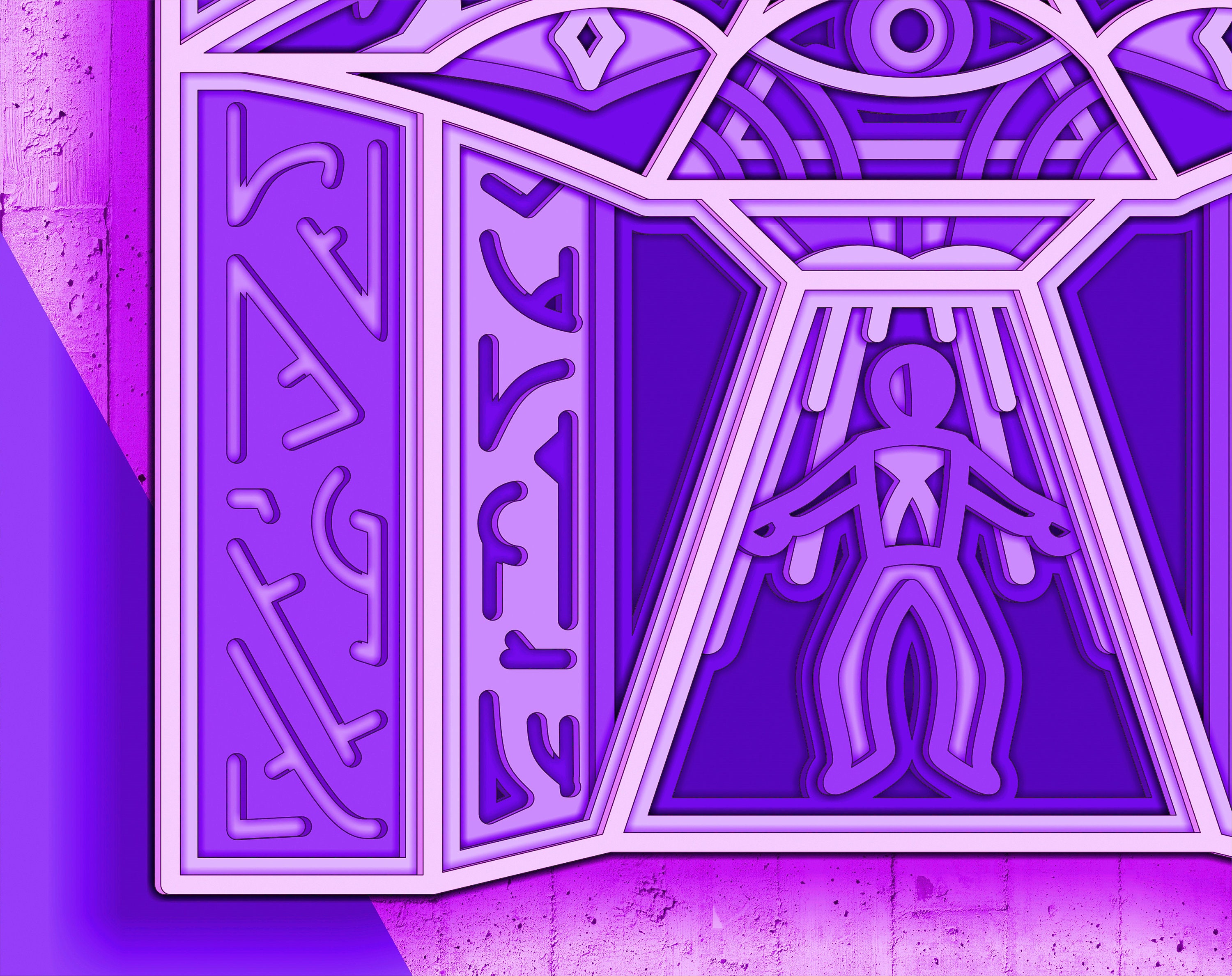 UFO Layered SVG, Alien Designs, Laser Cut Glowforge Files, Instant ...