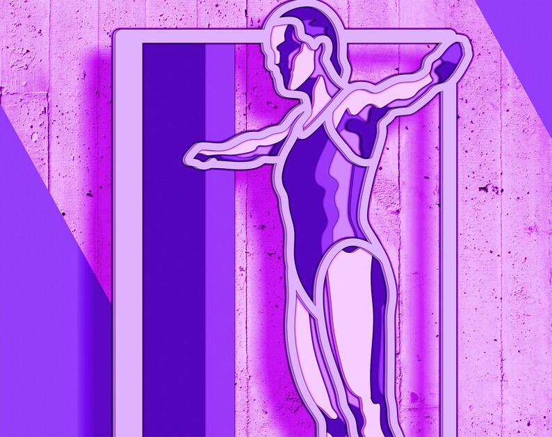 Springboard Diving SVG, Sports Design, Multilayer Laser Cut File, Diver ...