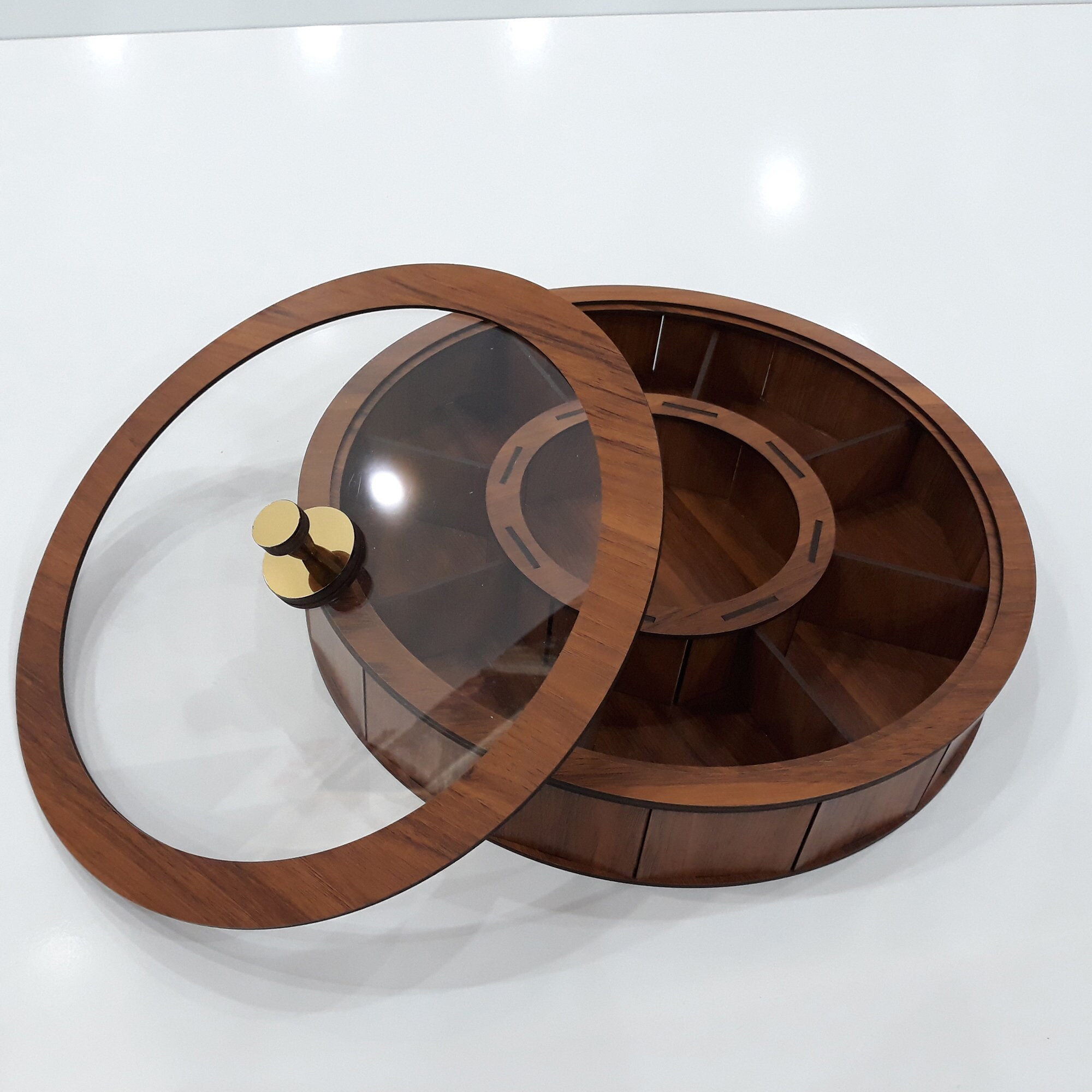 Wooden Round Box SVG, Storage Box Dxf ,box With Lid Laser Cut File ...