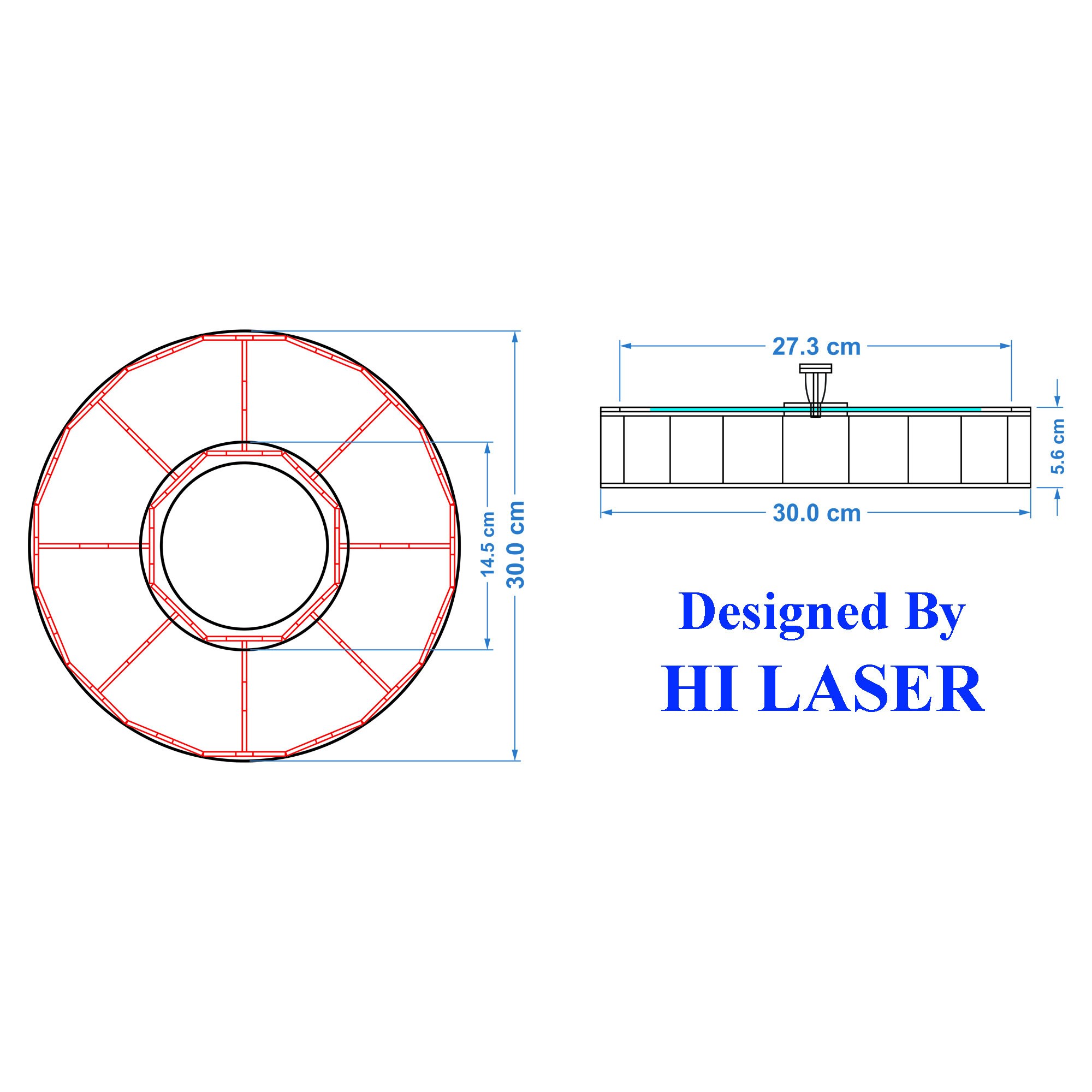 Wooden Round Box SVG, Storage Box Dxf ,box With Lid Laser Cut File ...