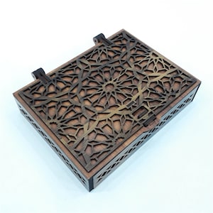 Laser Cut Gift Box With Sliding Lock in 2 Different Size, 3mm, 1/8inch ...