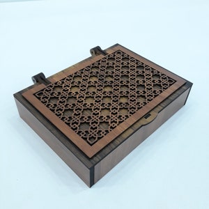 Gift Giving Laser Cut Box ,3mm 1/8inch Box Svg Dxf Ai in 2 Different ...