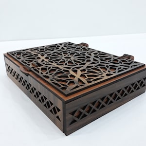 Laser Cut Gift Box With Sliding Lock in 2 Different Size, 3mm, 1/8inch ...