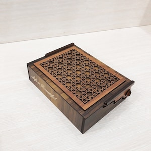 Wooden Gift Box Svg Dxf Ai, 3mm, 1/8 Inch Gift Box Cut File, Jewelry ...