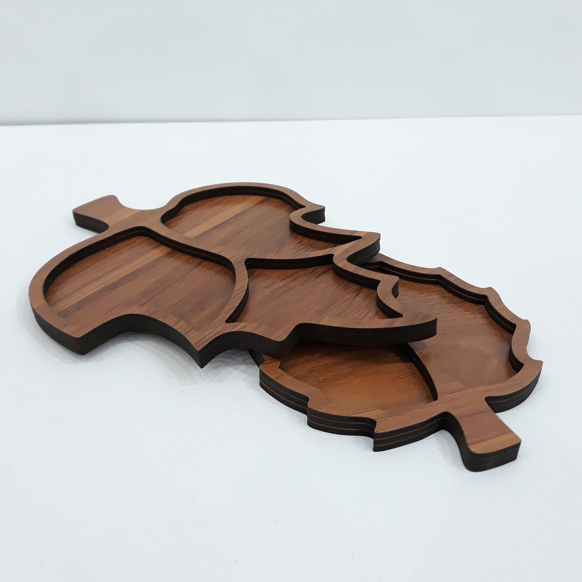 Laser Cut Wooden Fruit Tray Svg Dxf Ai Chocolate Serving Tray Template ...