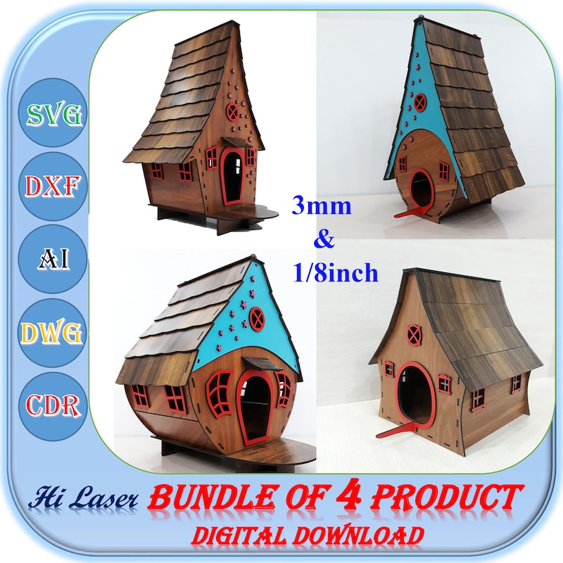 Laser Cut File Card Birds - Etsy