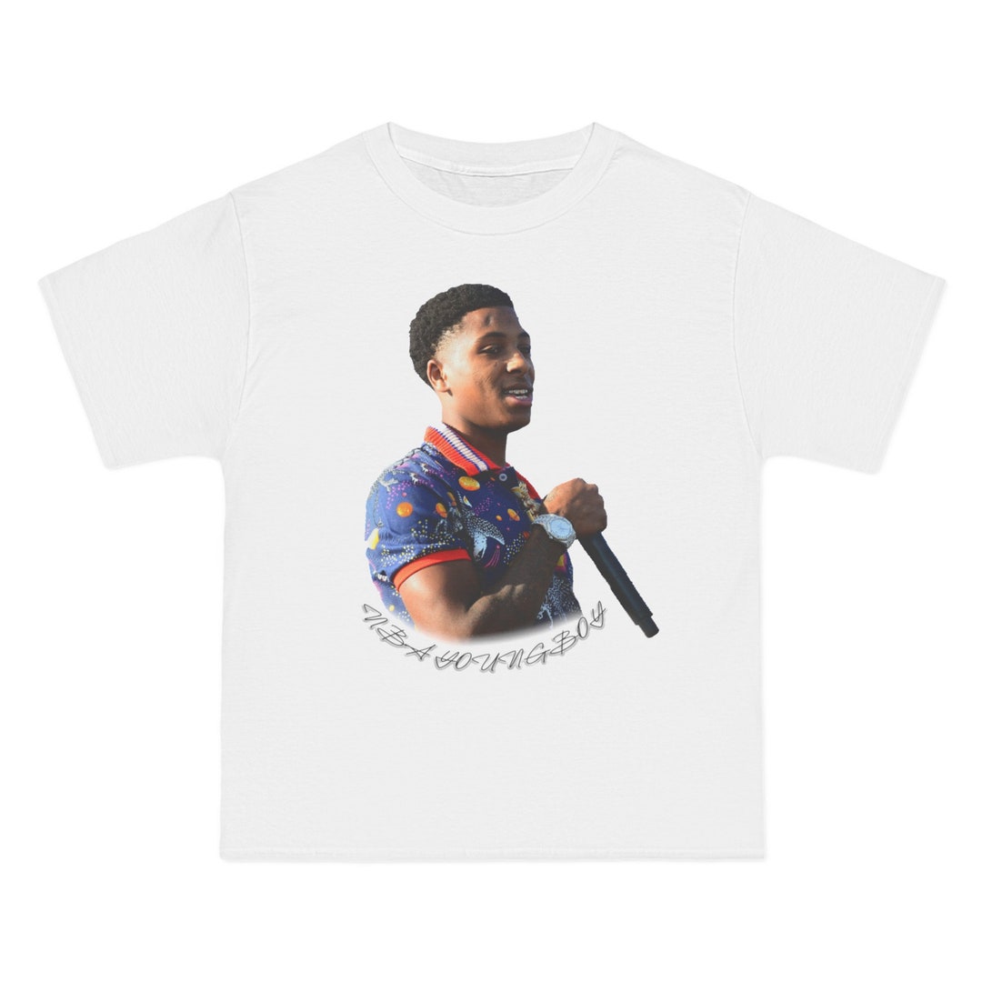 NBA YOUNGBOY Short-sleeve T-shirt - Etsy