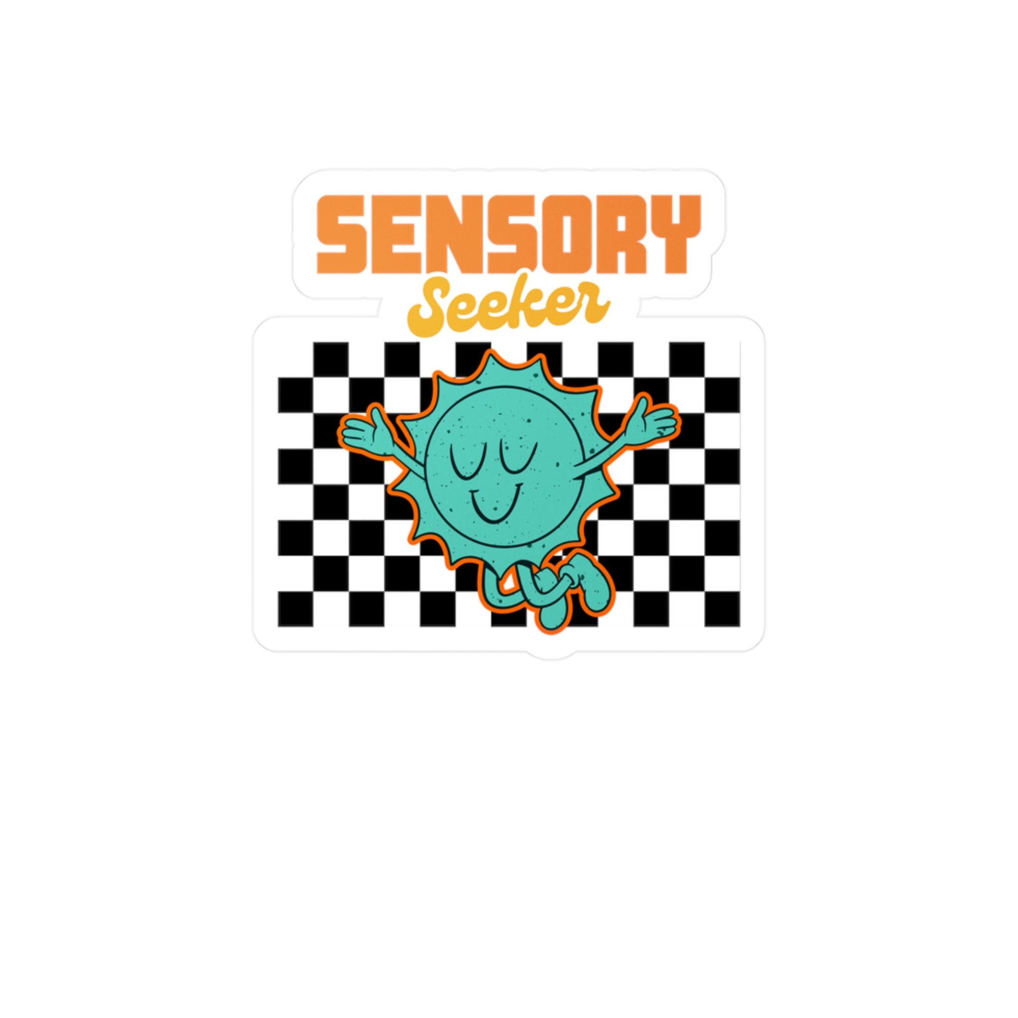 Sensory Seeker Sticker, Neurodiversity Sticker, Neurodiversity ...