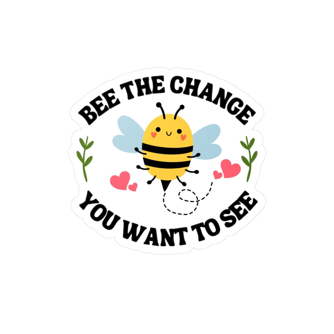 Be the Change You Want to See Sticker, Autism Acceptance Sticker ...