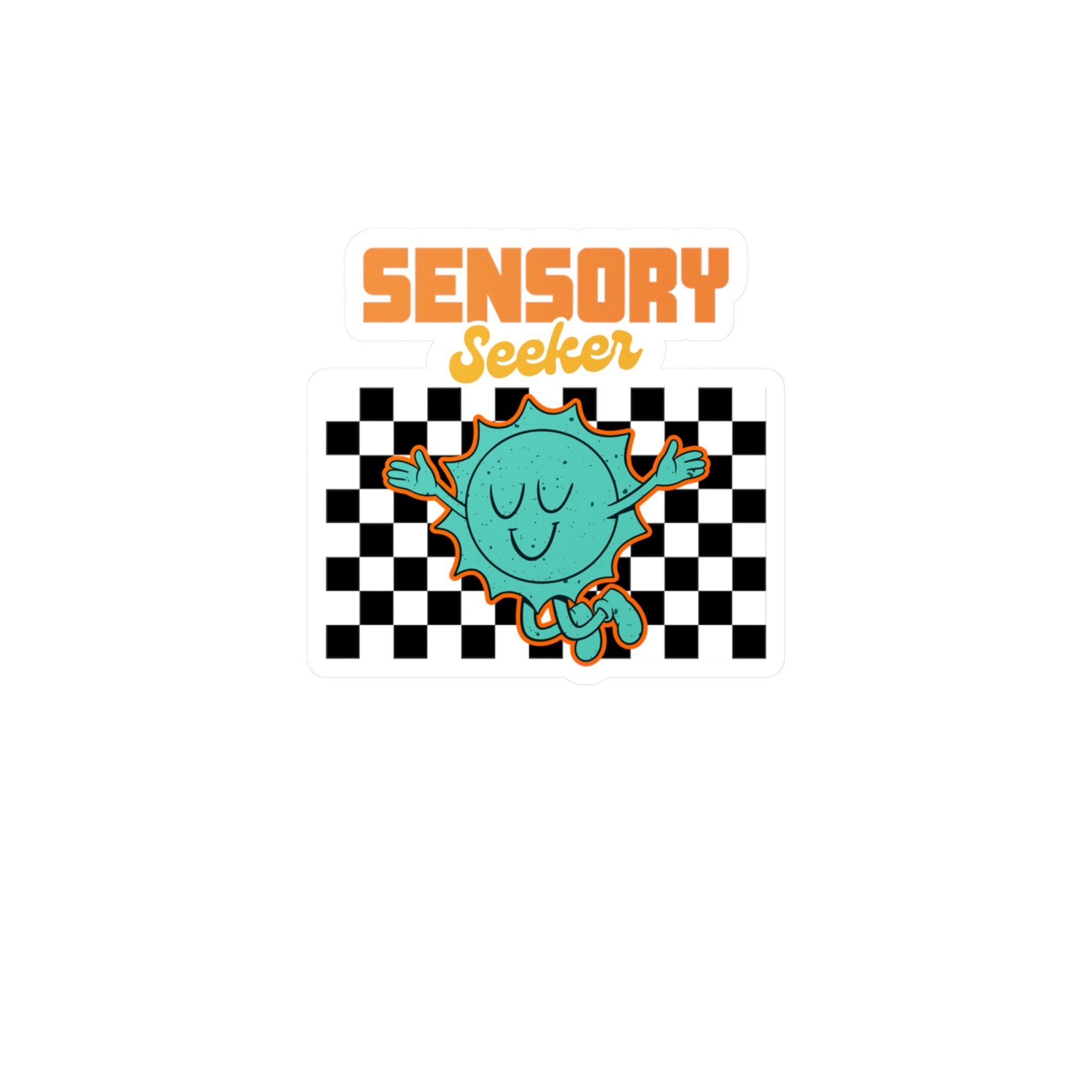 Sensory Seeker Sticker, Neurodiversity Sticker, Neurodiversity ...
