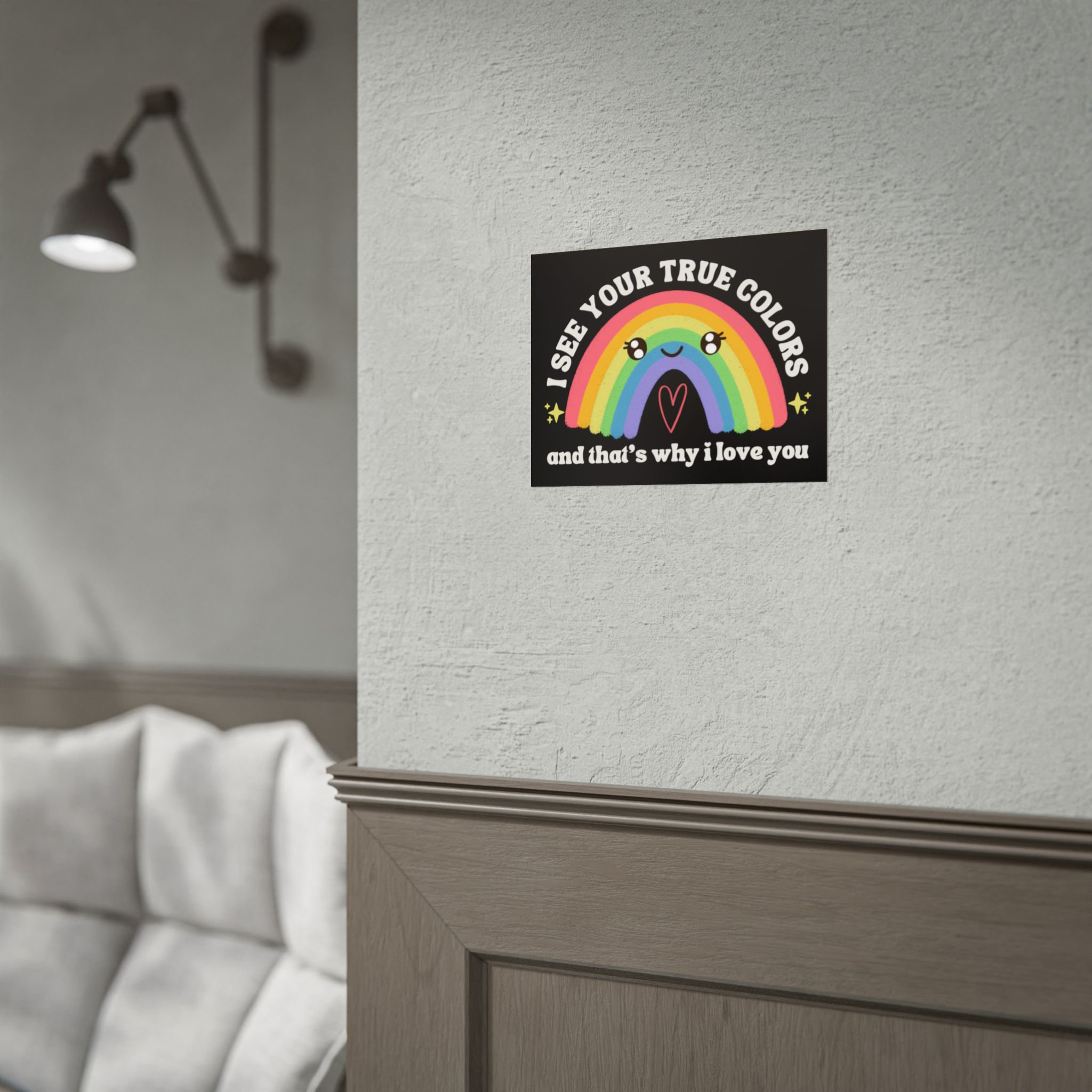 I See Your True Colors 10x8 Poster, Neurodiversity Affirming Poster ...